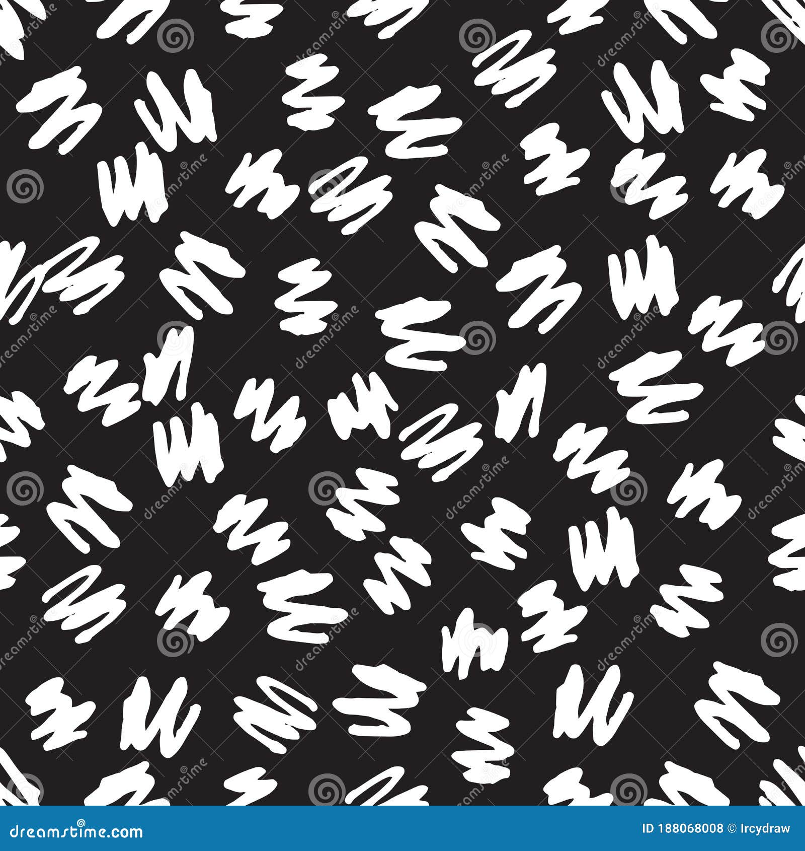 Doodles Texture Elements. Vector Hand Drawn Artistic Stock Vector ...