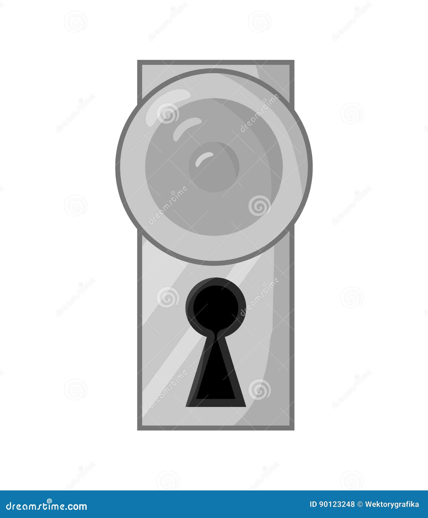 Dooe Knob, Handle Vector Symbol Icon Design. Stock Vector ...