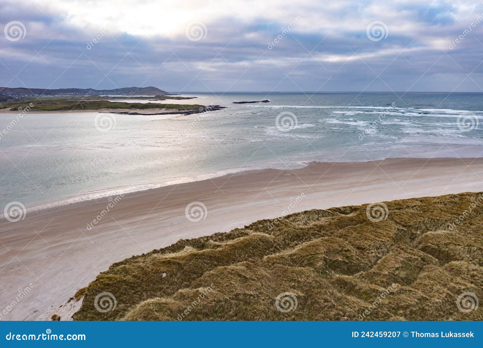 Dooey Beach by Lettermacaward in County Donegal - Ireland Stock Image ...