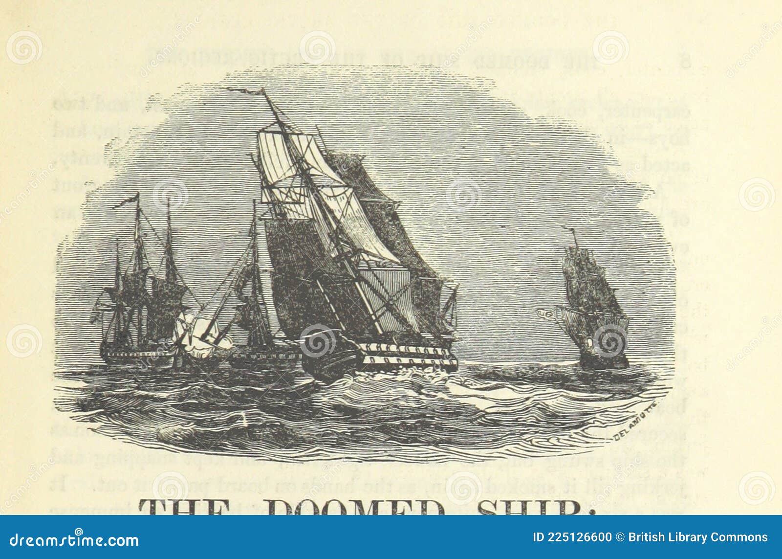British Library Digitised Image From Page 15 Of "The Doomed Ship; Or ...