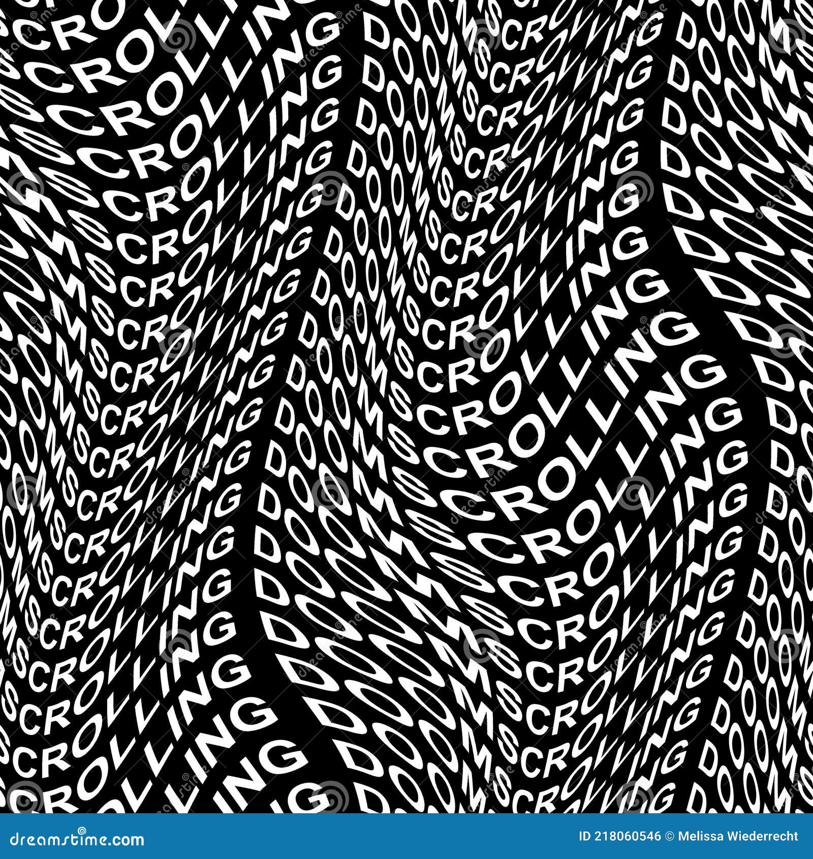 Warped, Distorted Rectangles, Vertical, Horizontal Lines. Set Of ...