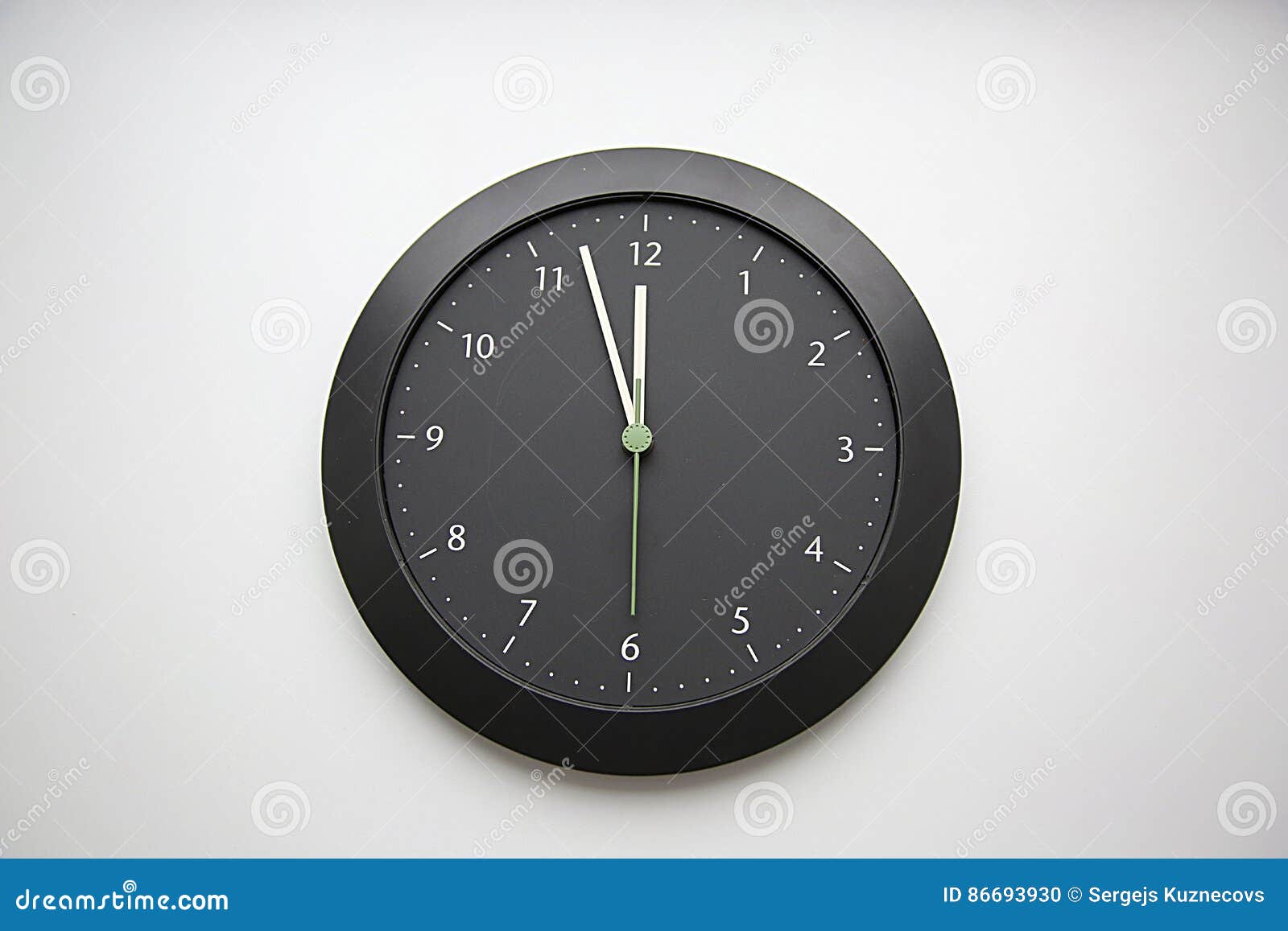 Doomsday Clock. Last time stock photo. Image of element - 86693930