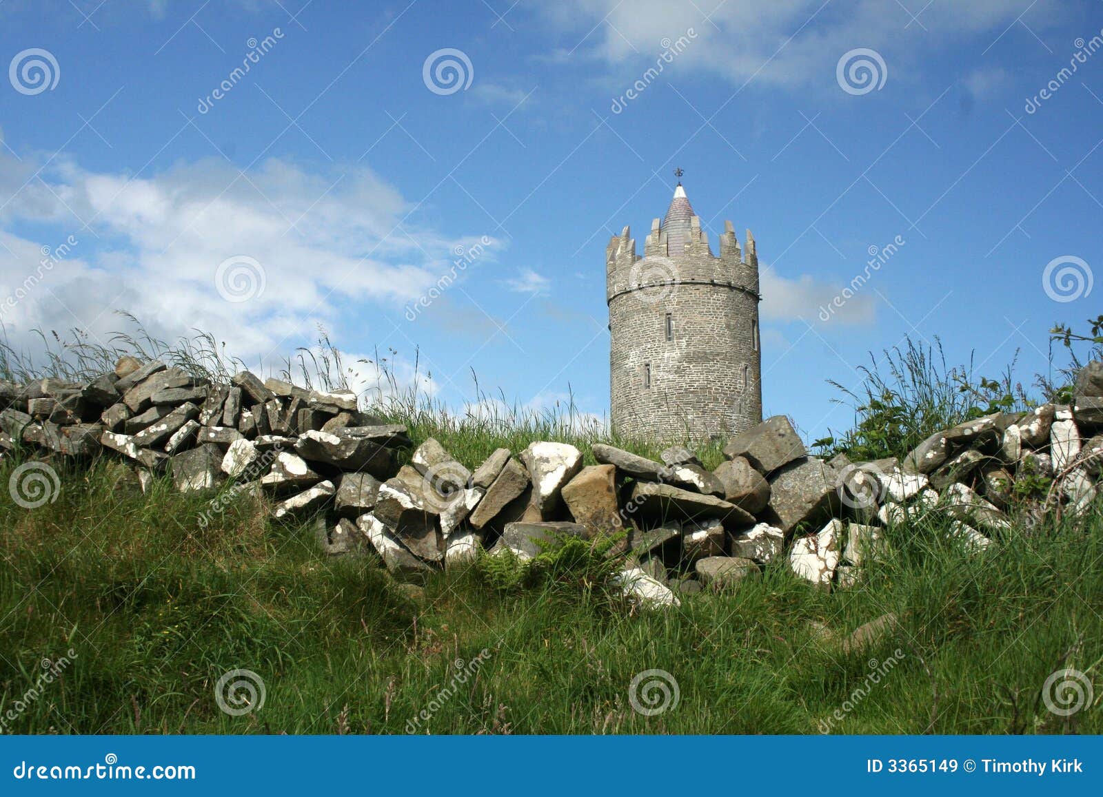 Doonagore Castle, Doolin stock image. Image of hill, doonagore - 3365149