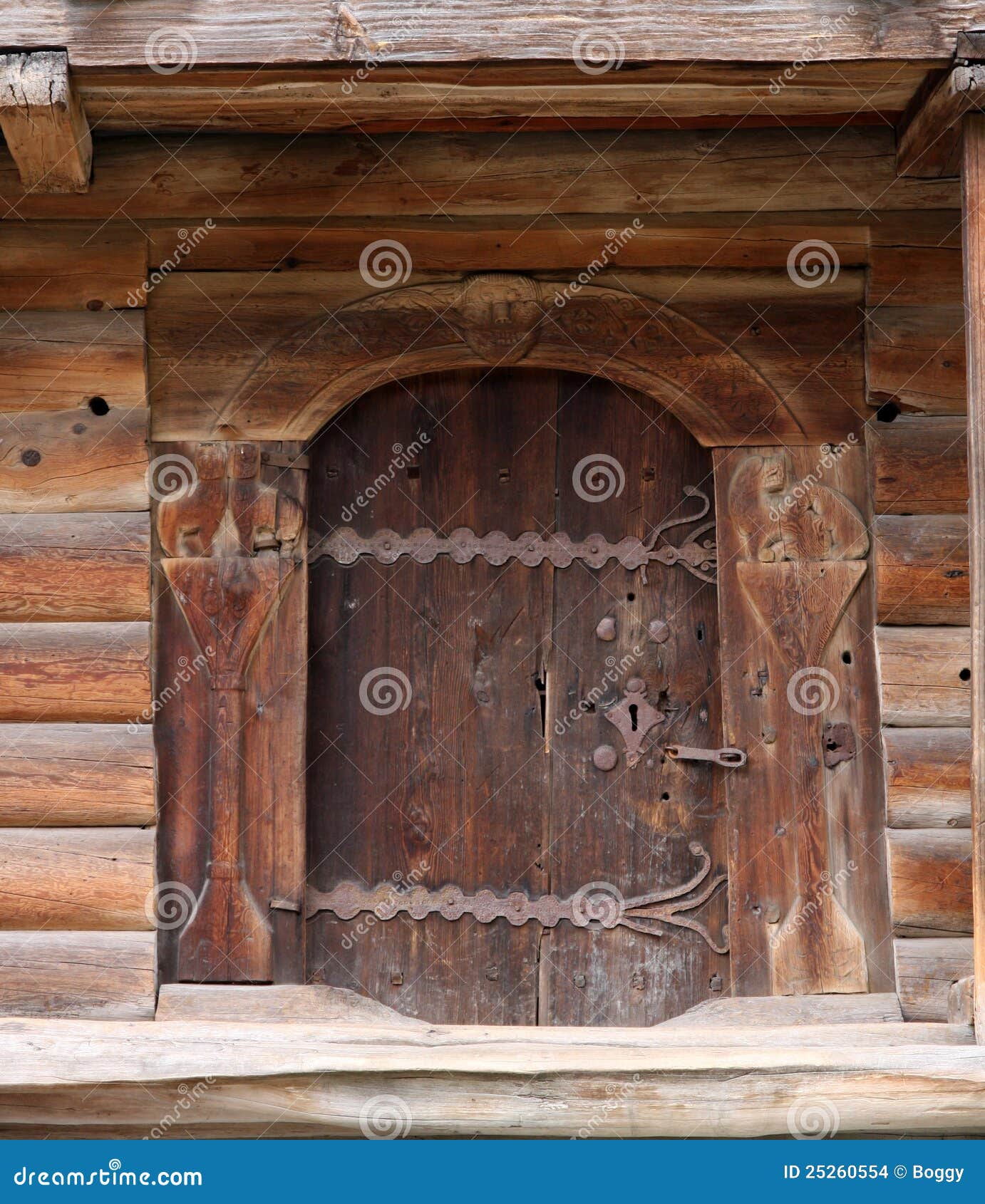 Door stock photo. Image of wooden, door, traditional - 25260554