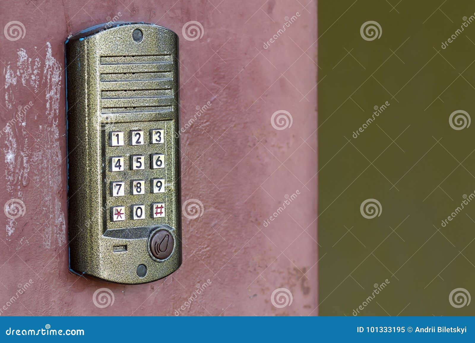 Door Access Control Panel To Lock and Unlock Door. Security System ...