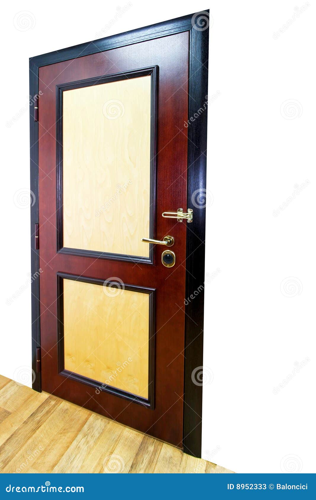 Door angle stock image. Image of doorframe, wooden, angle - 8952333