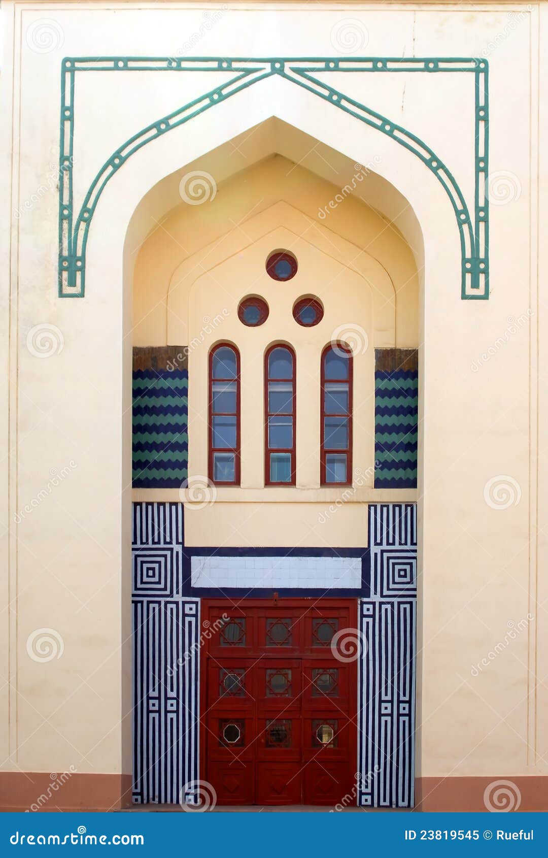Door in arabic style stock image. Image of door, muslim - 23819545