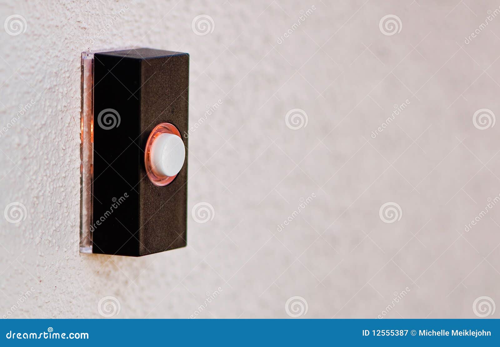 Door Bell stock image. Image of ding, background, visit - 12555387