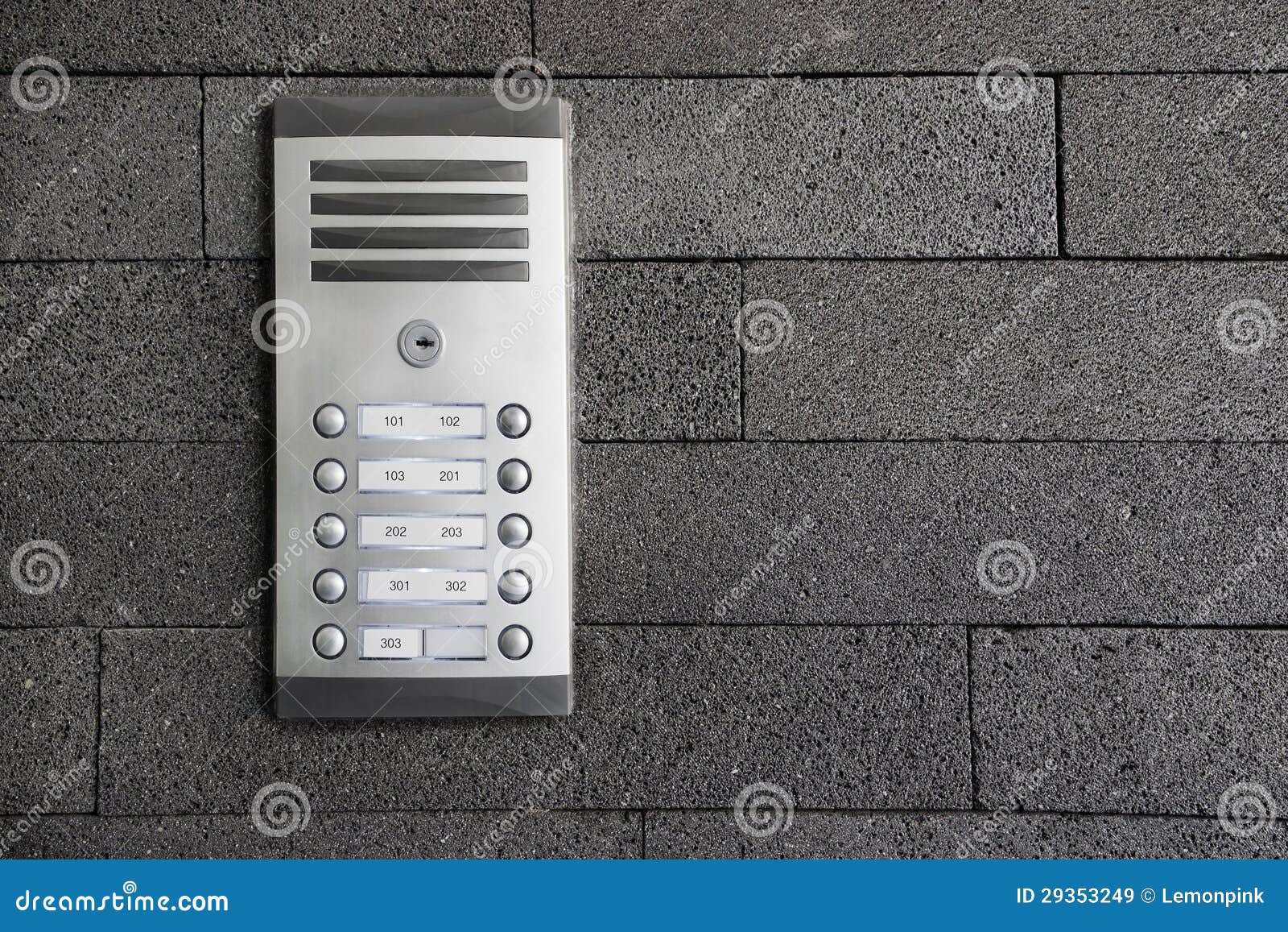 Door bell stock image. Image of house, modern, objects - 29353249