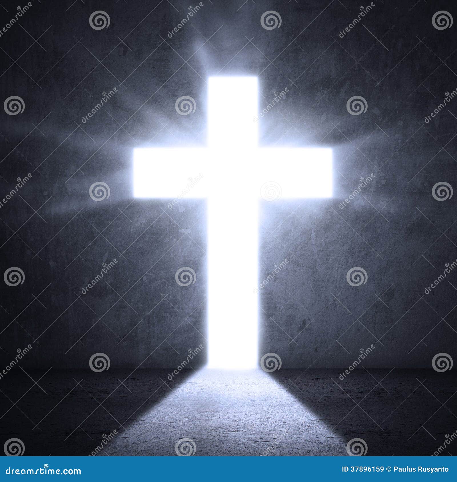 Door with bright cross stock image. Image of background - 37896159