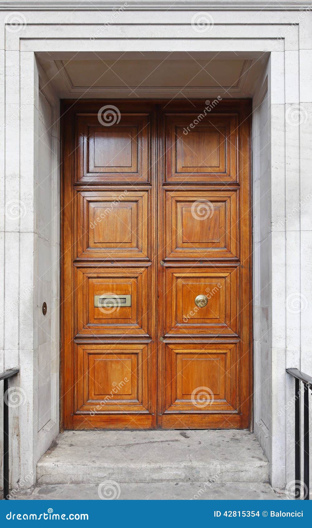 Door stock photo. Image of london, wooden, house, front - 42815354