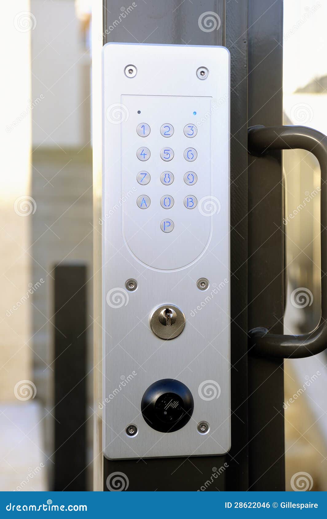 Door Code of Entry of Building Stock Photo - Image of privacy, secrecy ...