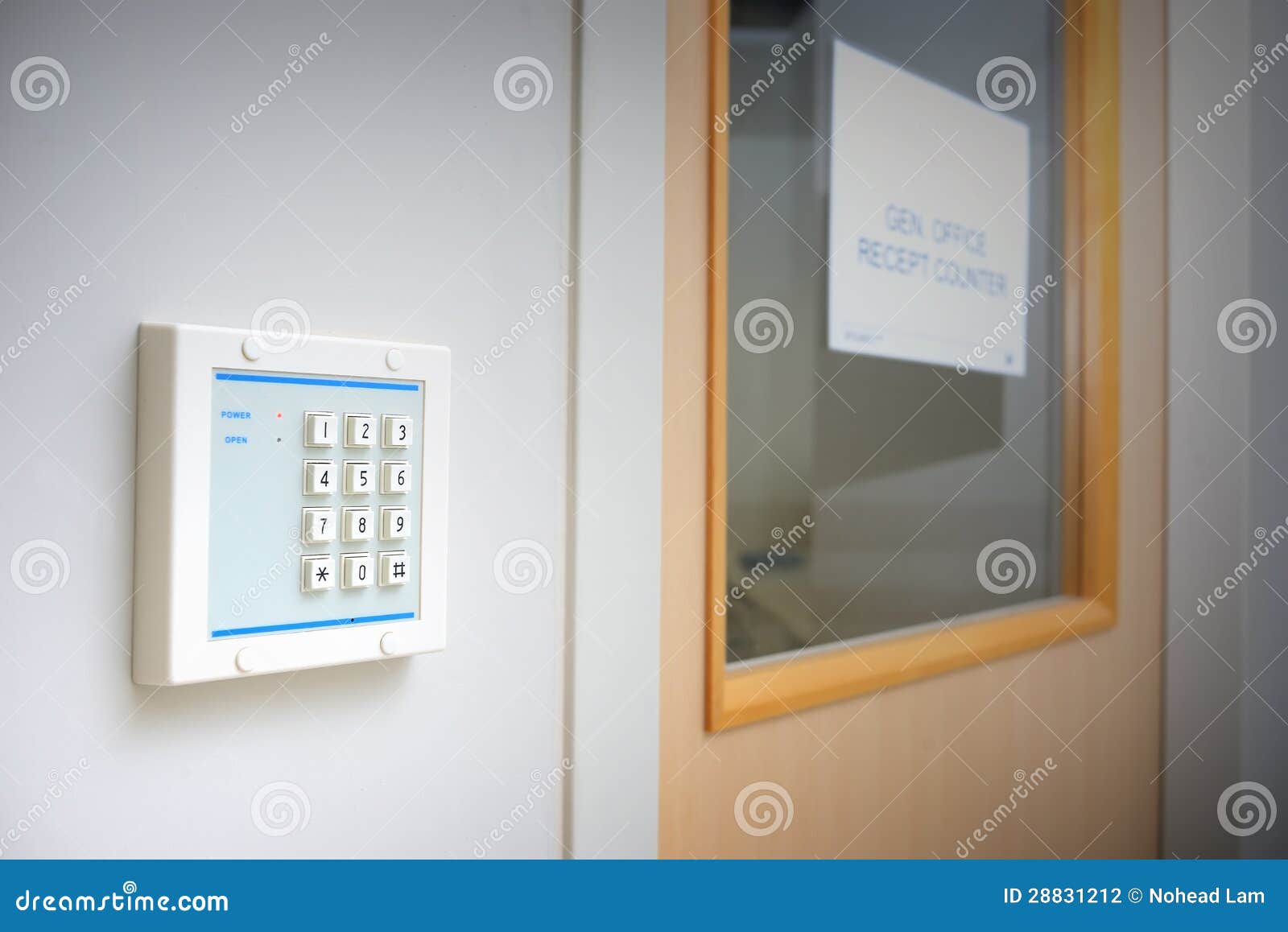 Door code Lock stock photo. Image of lock, coded, button - 28831212