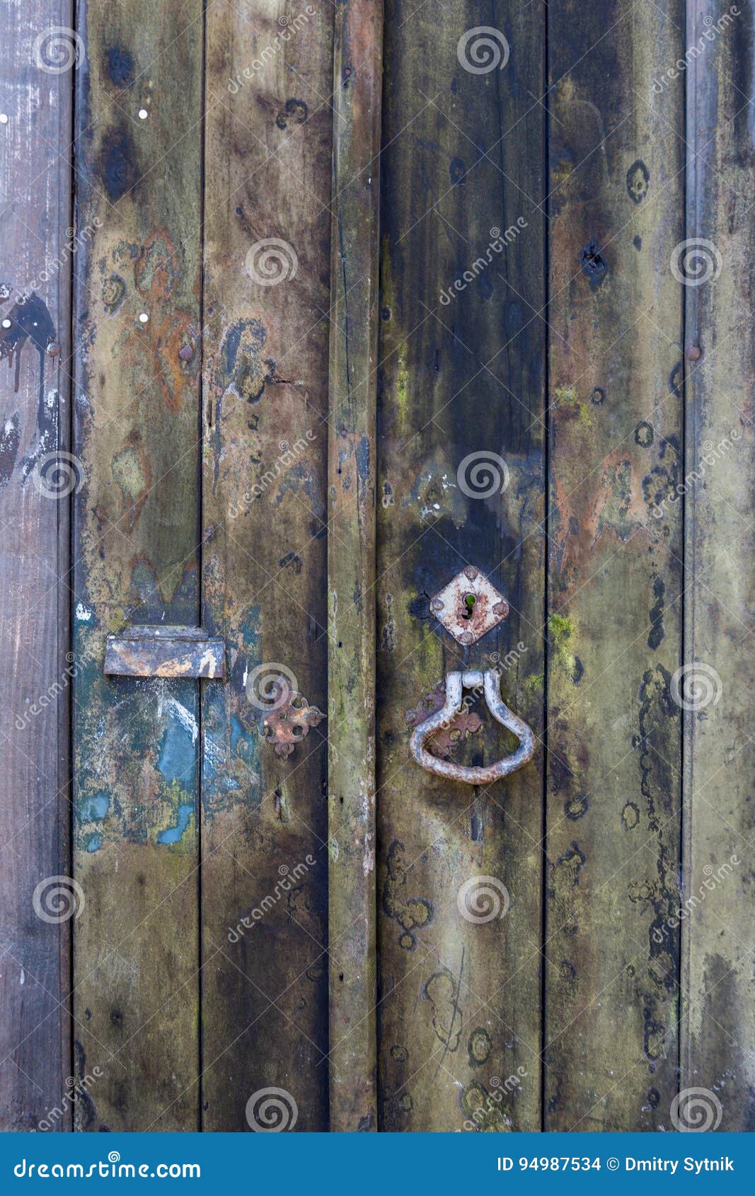 Door with damaged texture stock photo. Image of architectural - 94987534