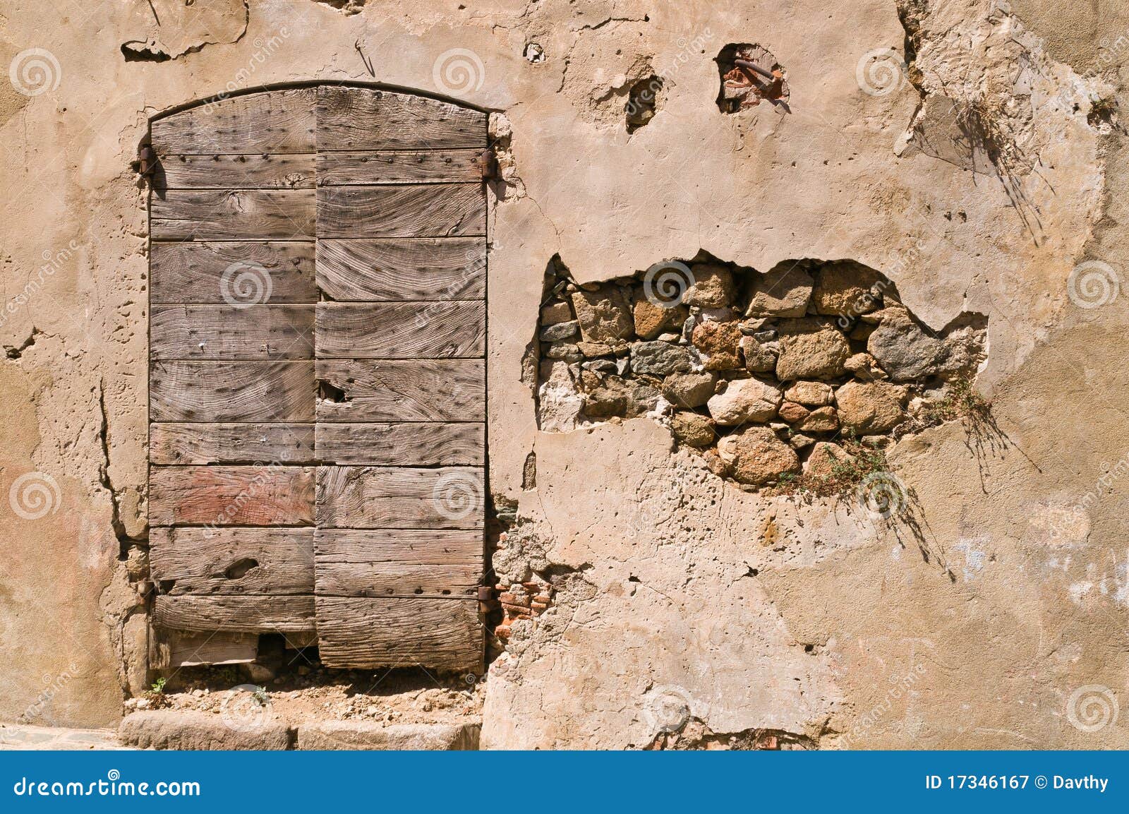 Door in decay stock image. Image of france, stone, stones - 17346167