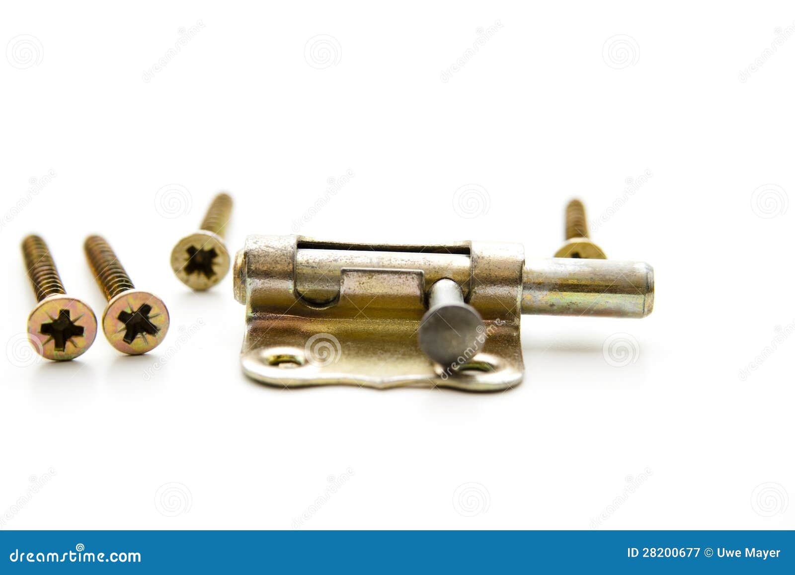 Door fastener stock image. Image of cross, background - 28200677