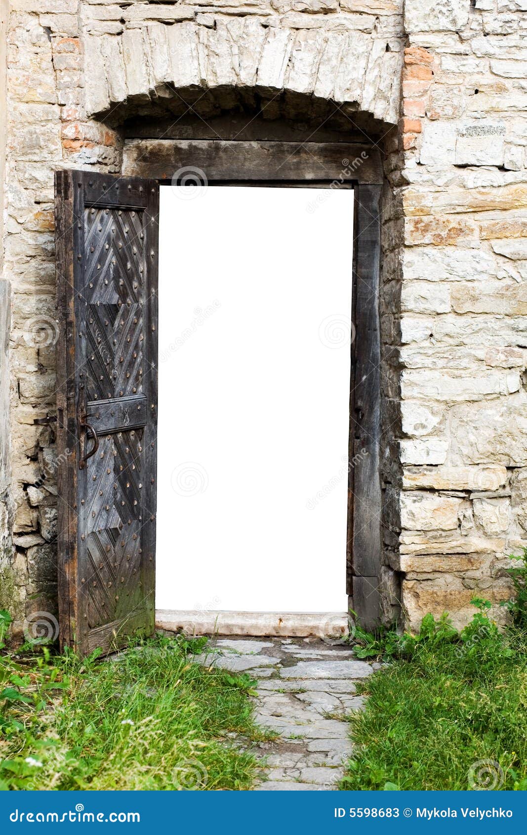 Door of fortress stock image. Image of city, village, decoration - 5598683