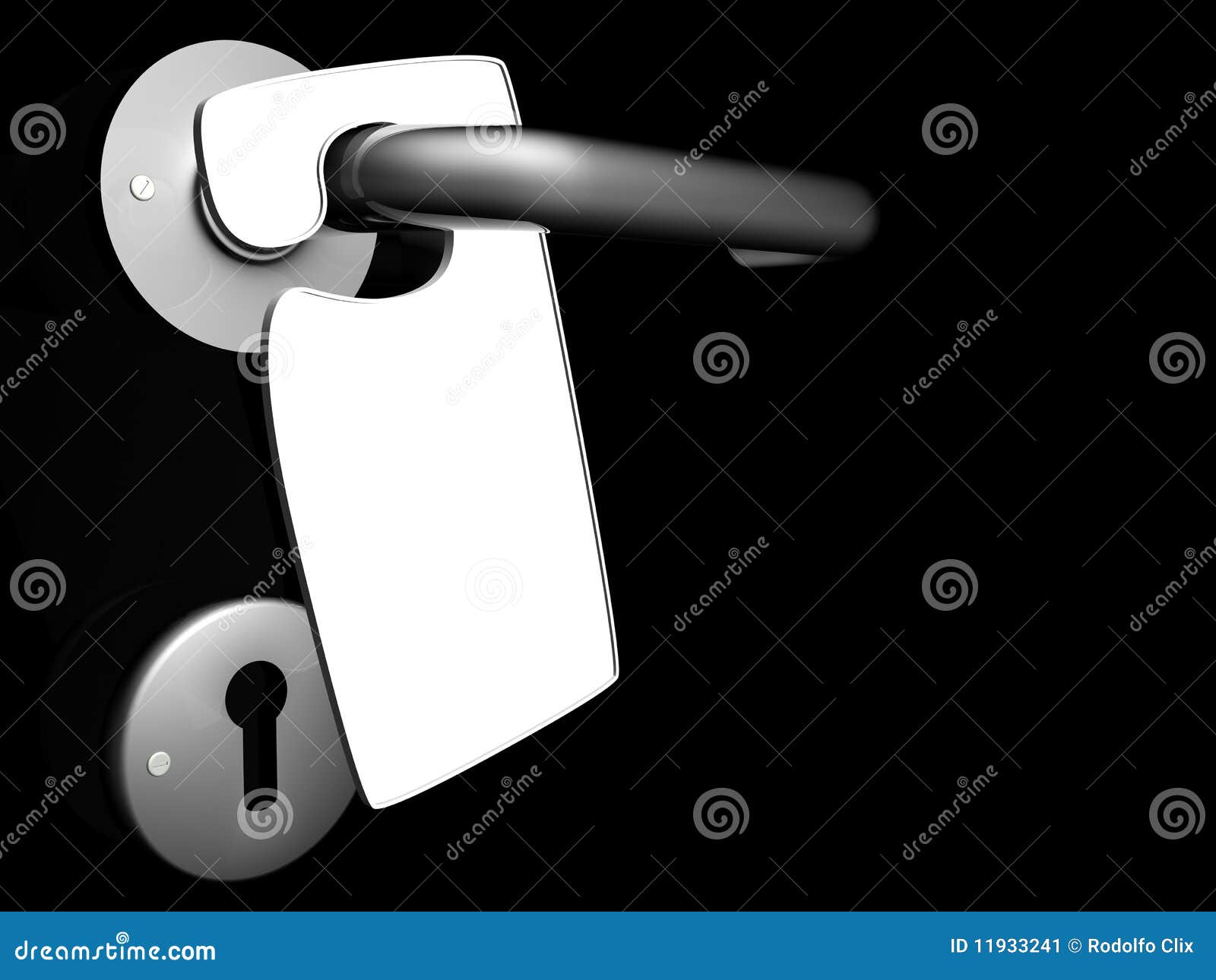 Door handle sign stock illustration. Illustration of graphic - 11933241
