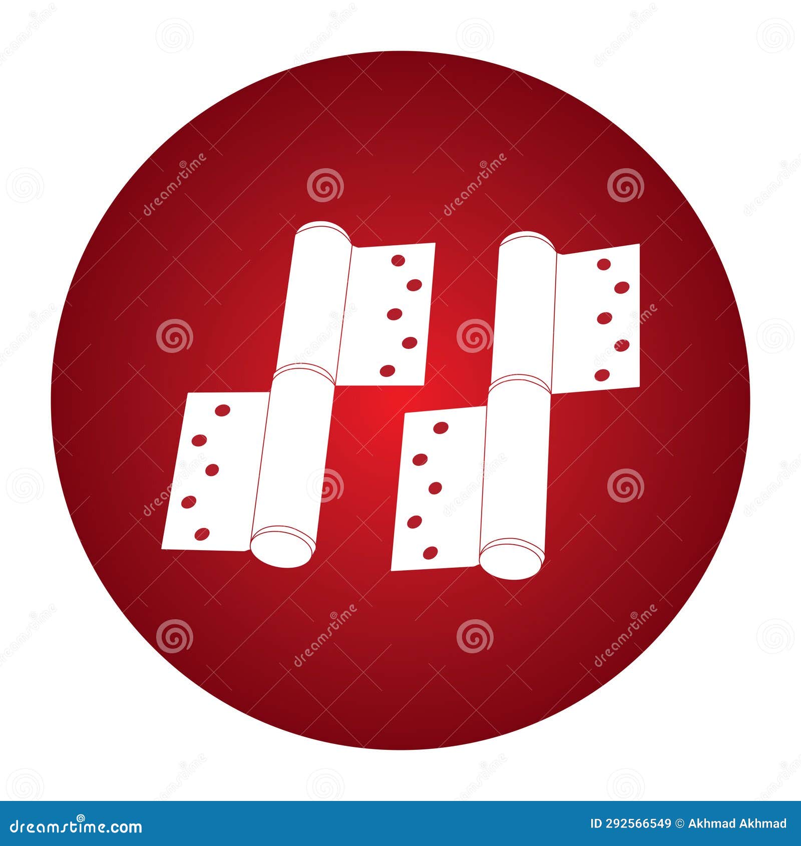 Door hinge icon stock vector. Illustration of lock, sign - 292566549