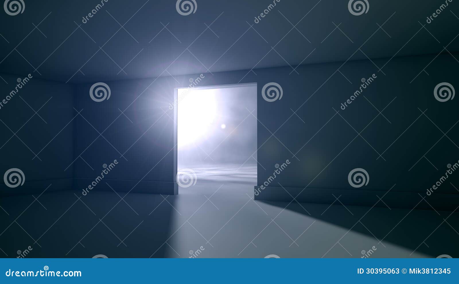 Door and illuminated entry stock illustration. Illustration of ...
