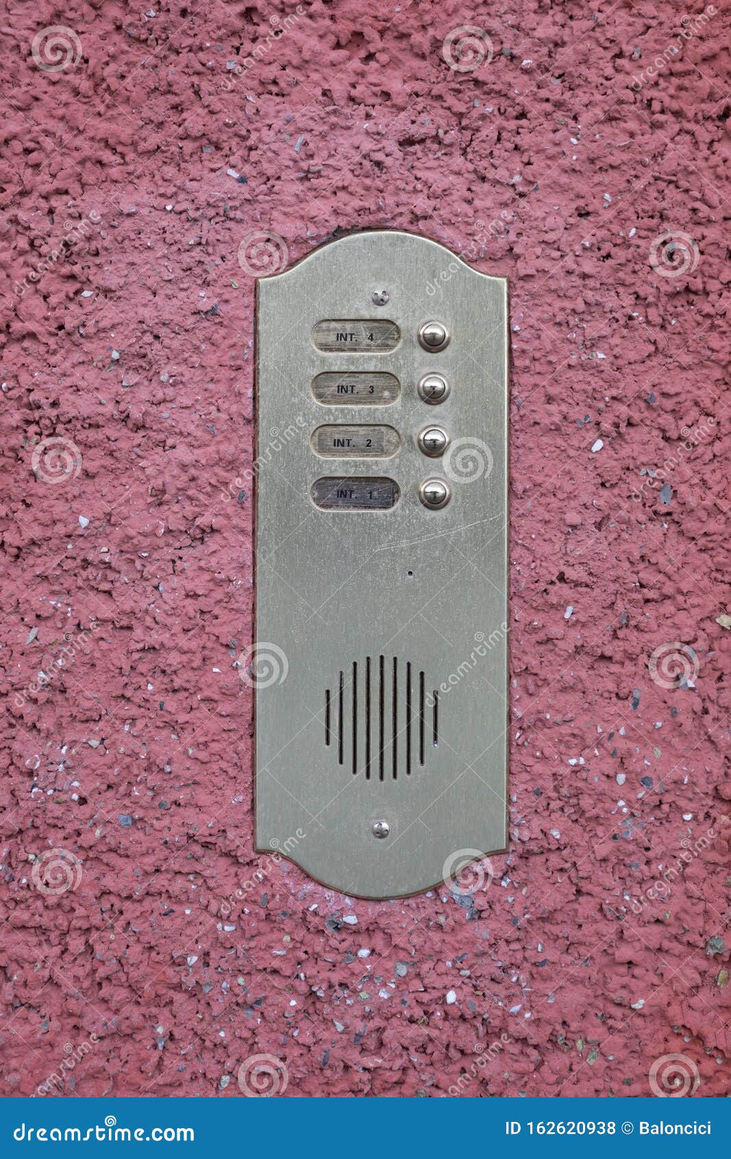 Door Intercom External stock photo. Image of europe - 162620938
