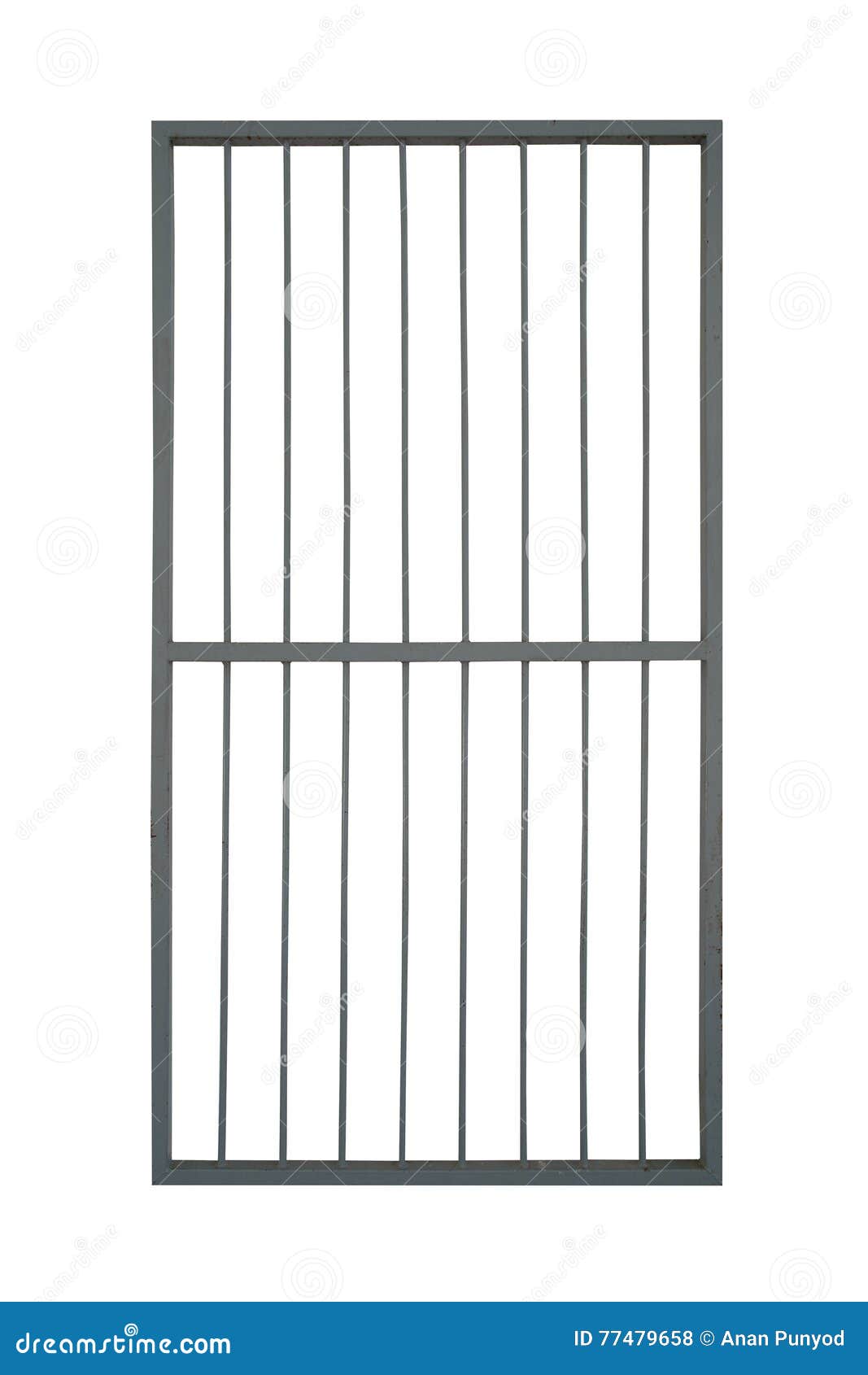 Iron Cage In Form Of Man Face. Vector Drawing Icon | CartoonDealer.com ...
