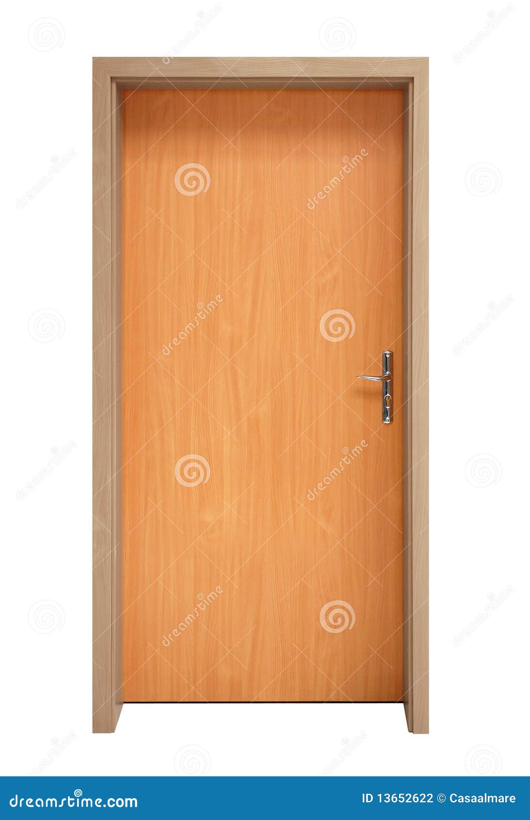 Door isolated stock photo. Image of design, house, front - 13652622
