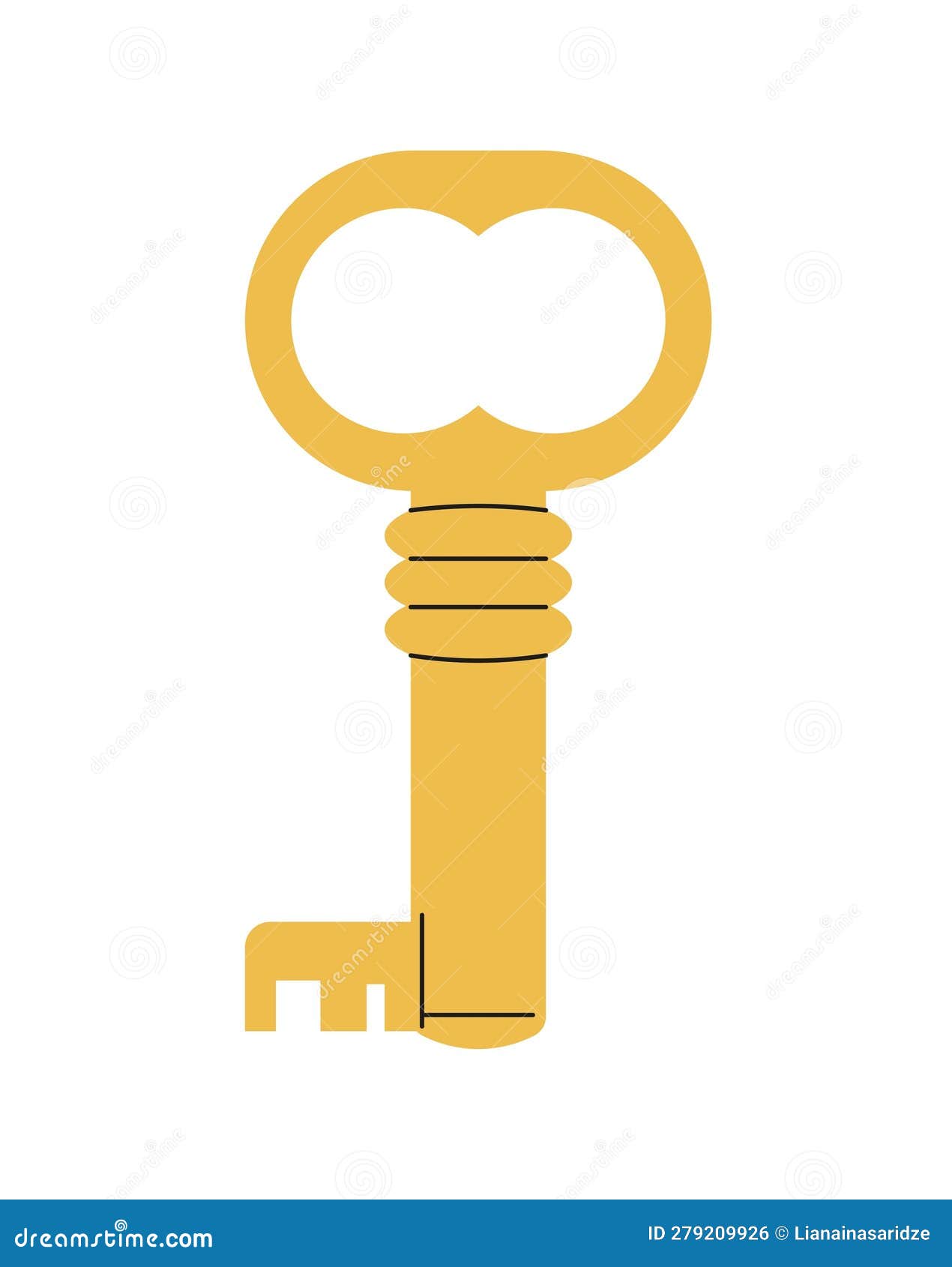 Door key concept stock vector. Illustration of close - 279209926 Door key concept stock vector. Illustration of close - 279209926