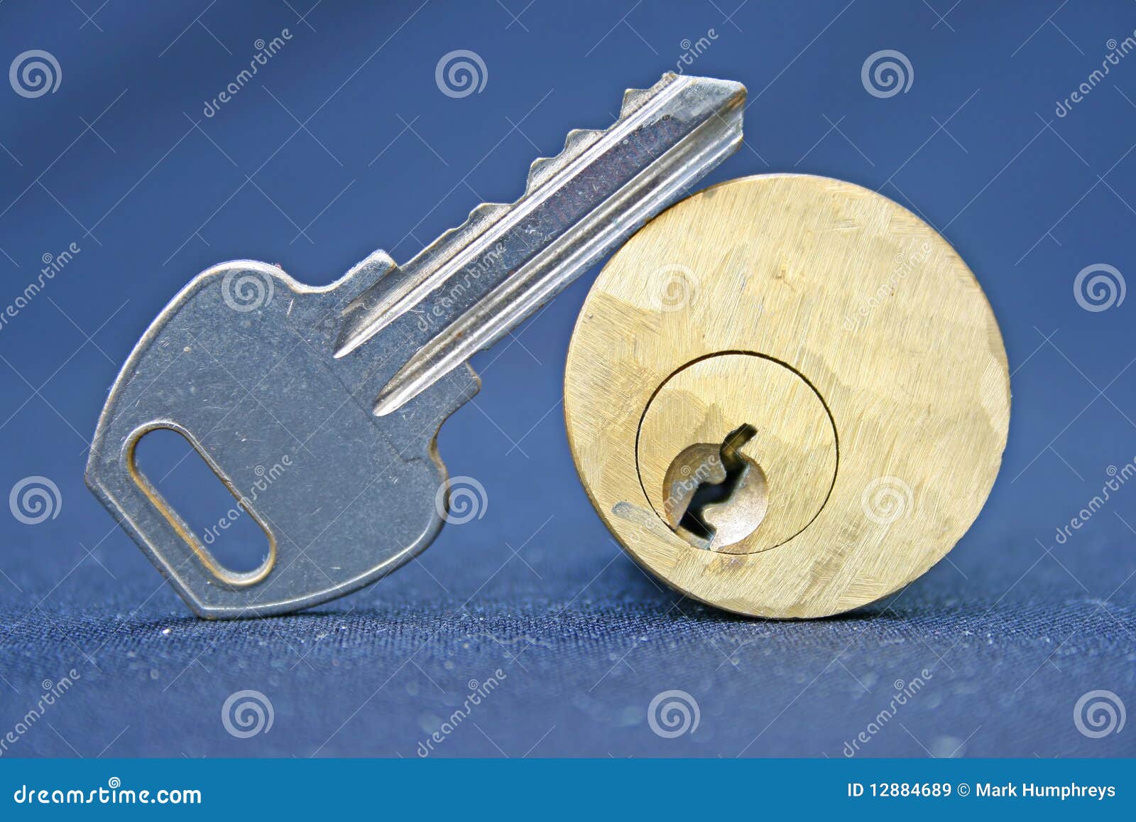 Door key and lock stock image. Image of used, house, lock - 12884689