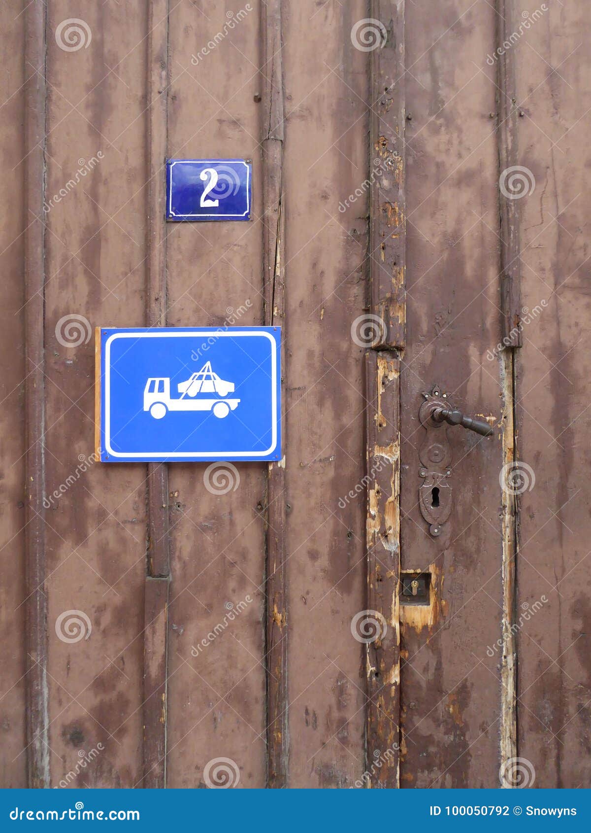 Door Key Lock and Doorknob with Number and Sign Stock Photo - Image of ...