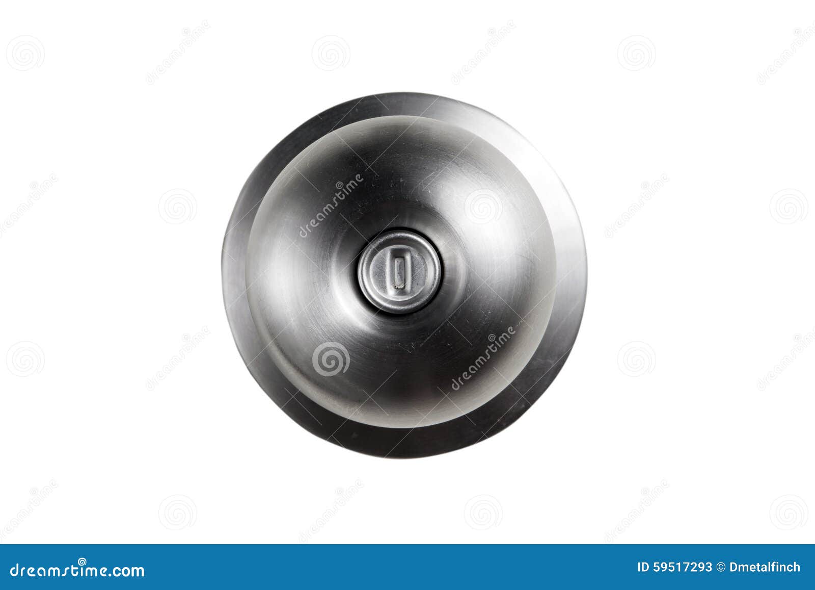 Door Knob With Blank Flyer Mock Up. Empty White Flier Mockup Stock ...