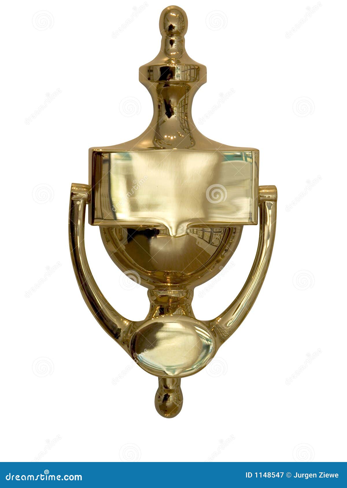 Door Knocker stock image. Image of gold, brass, ornate - 1148547