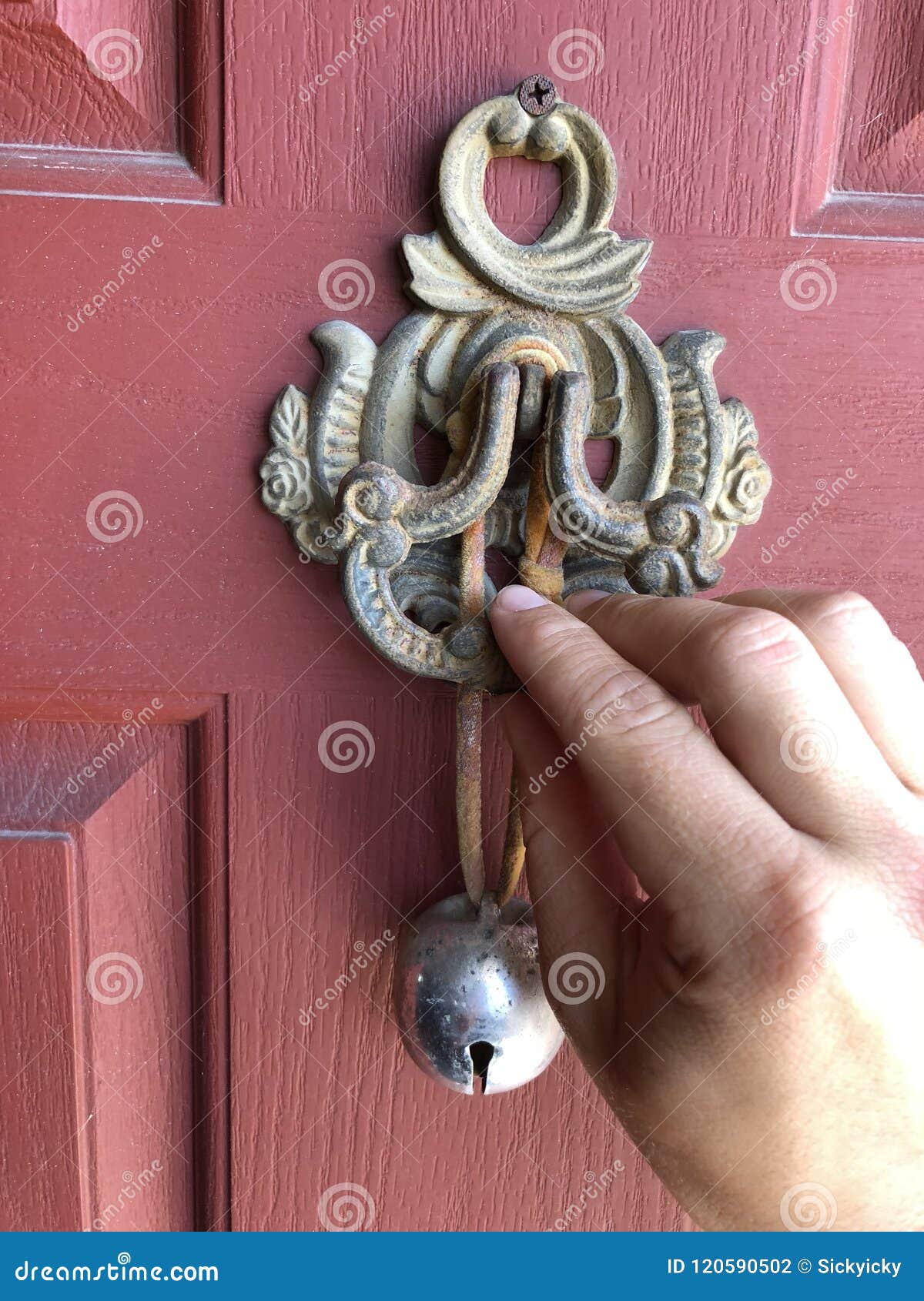 Door knocker stock photo. Image of knocker, classic - 120590502