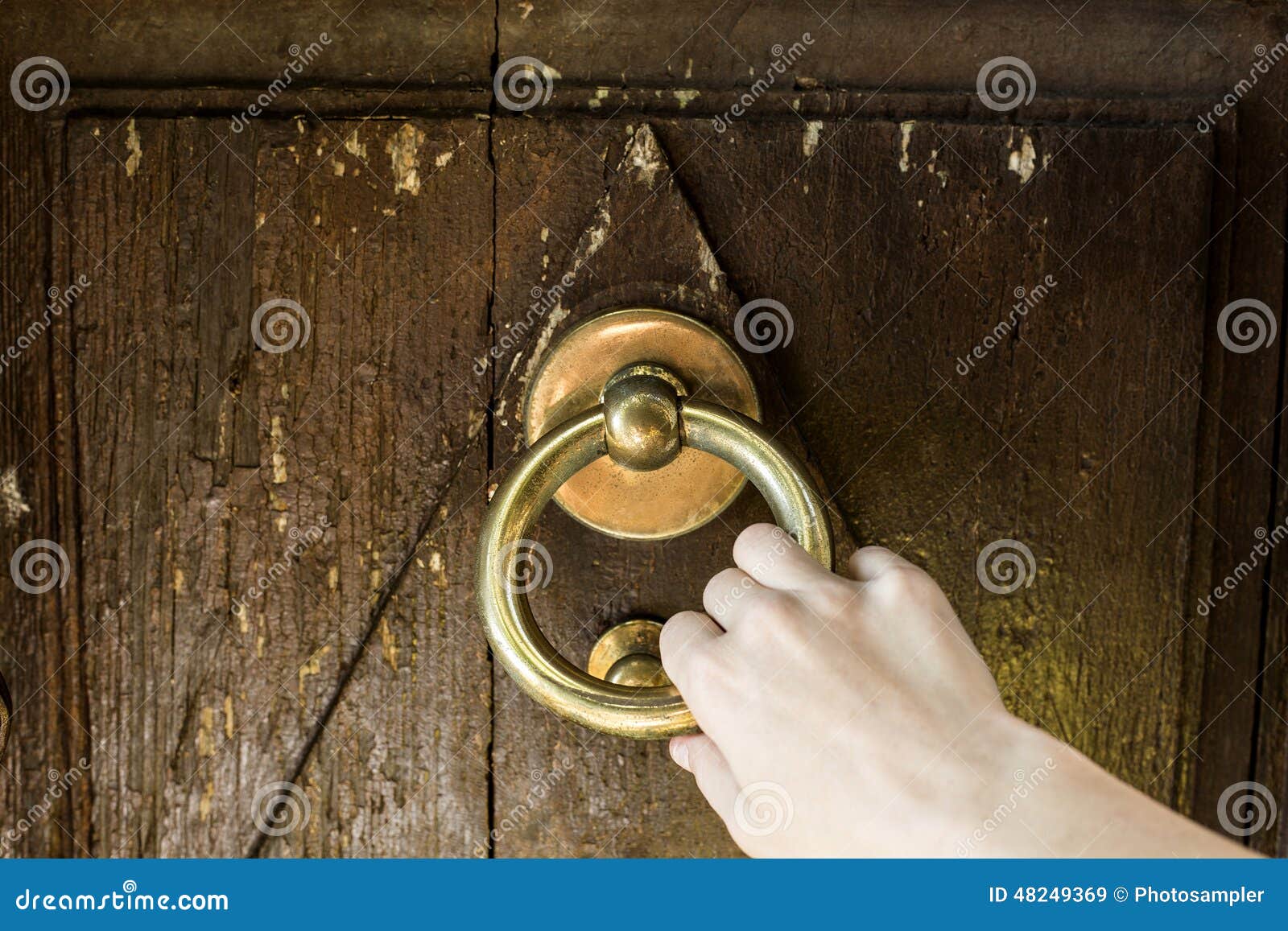 Door knocking stock image. Image of entering, caucasian - 48249369