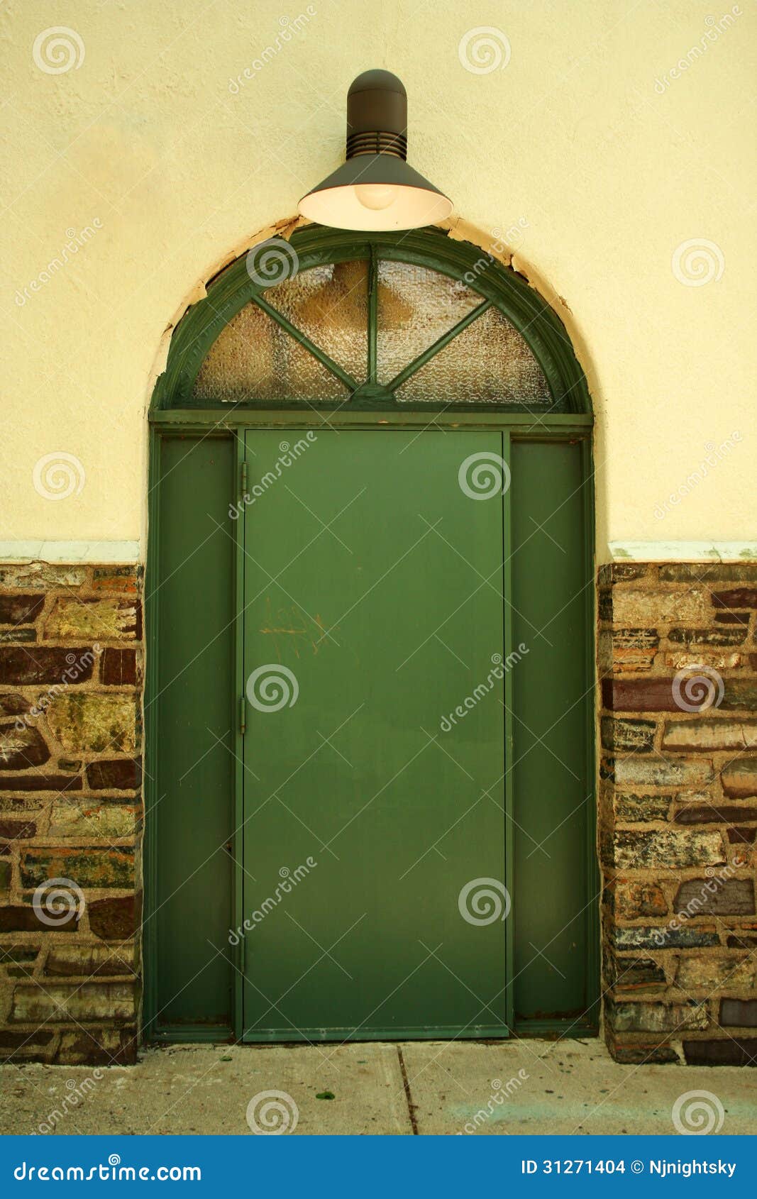 Door with light stock photo. Image of architecture, light - 31271404