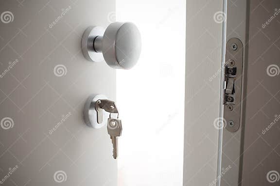 Door lock stock image. Image of lock, office, open, door - 14094891