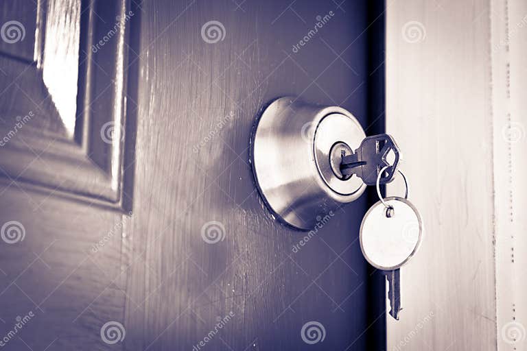 Door Lock stock photo. Image of safety, closeup, locked - 20048612