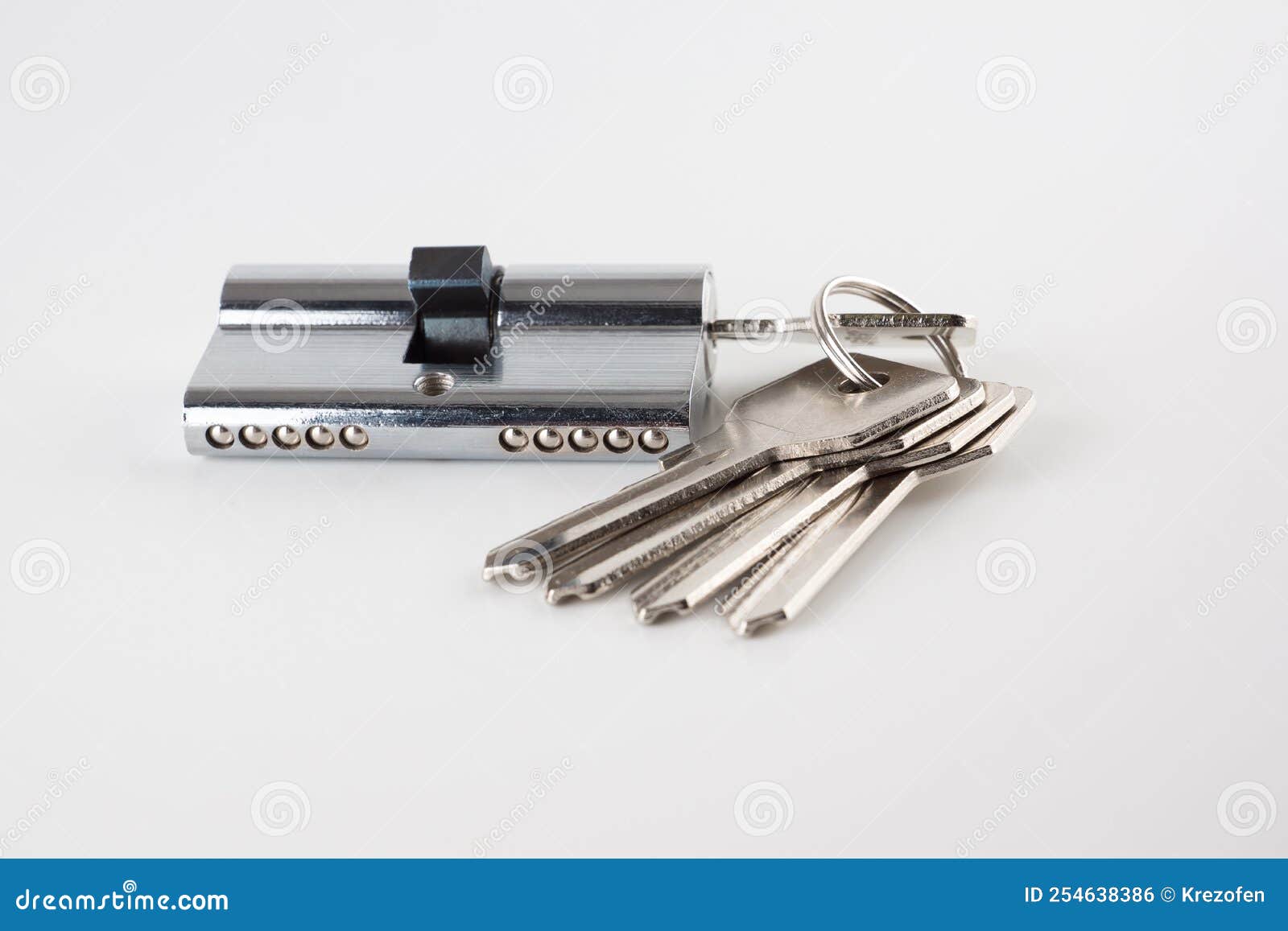 Door lock cell stock photo. Image of interior, safety - 254638386