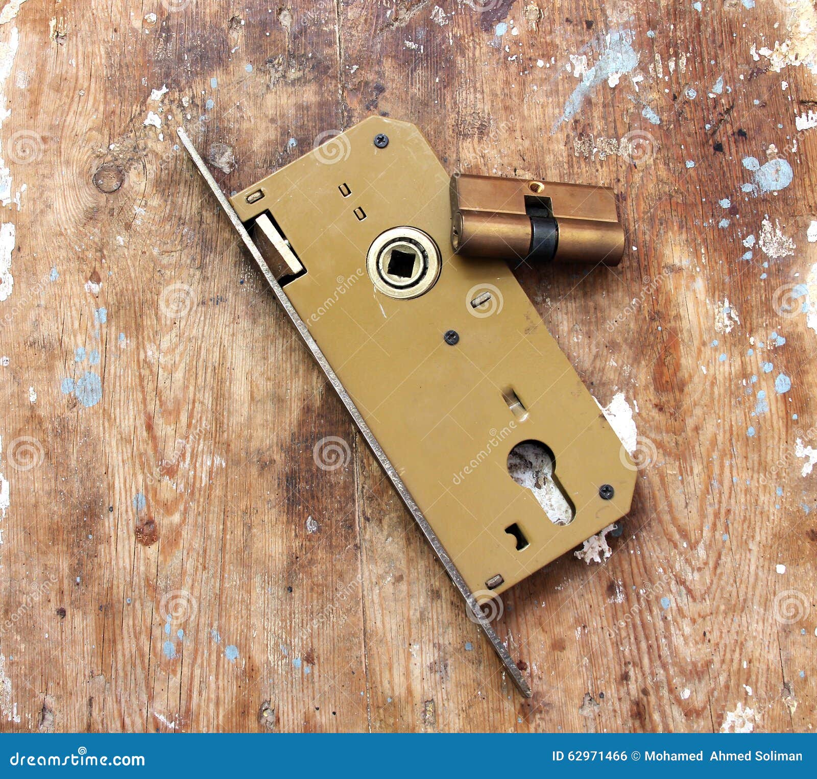 Door lock stock photo. Image of locksmith, traditional - 62971466