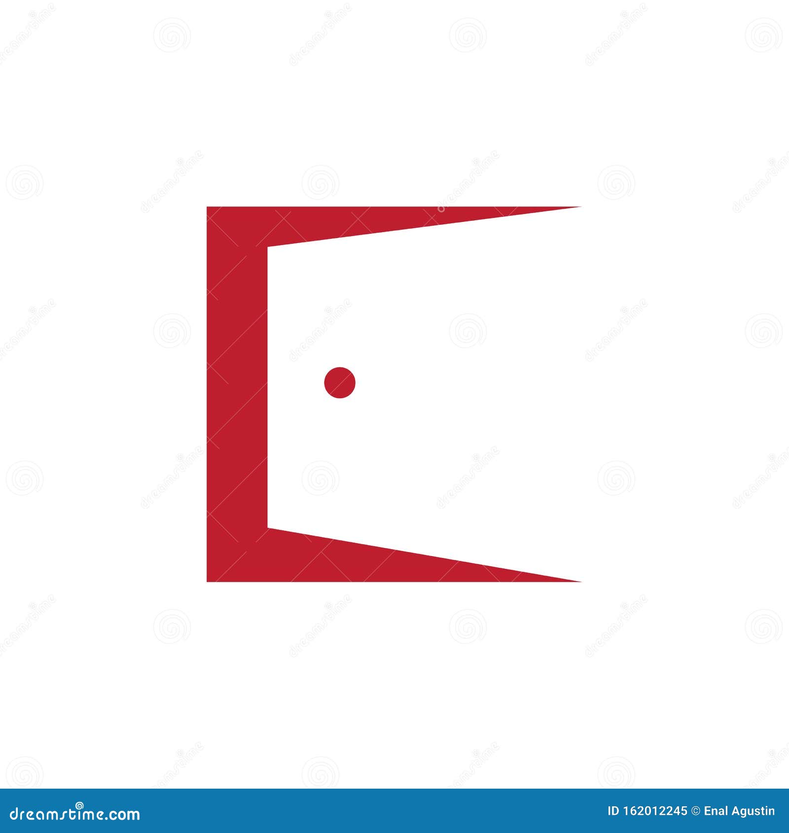 Door Logo Design Vector Template Stock Vector - Illustration of ...