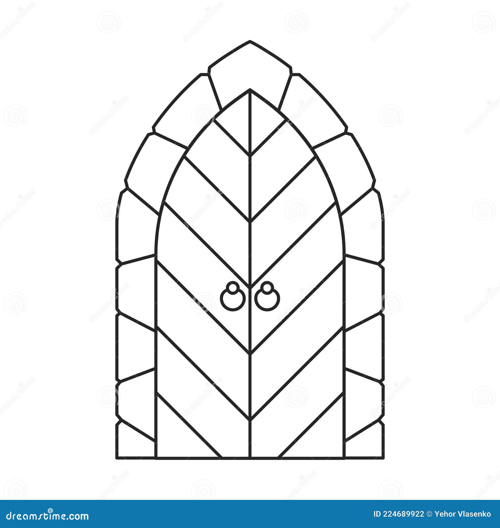 Wood Grain HPL (High Pressure Laminate) Door, In 3D Illustrations Stock ...