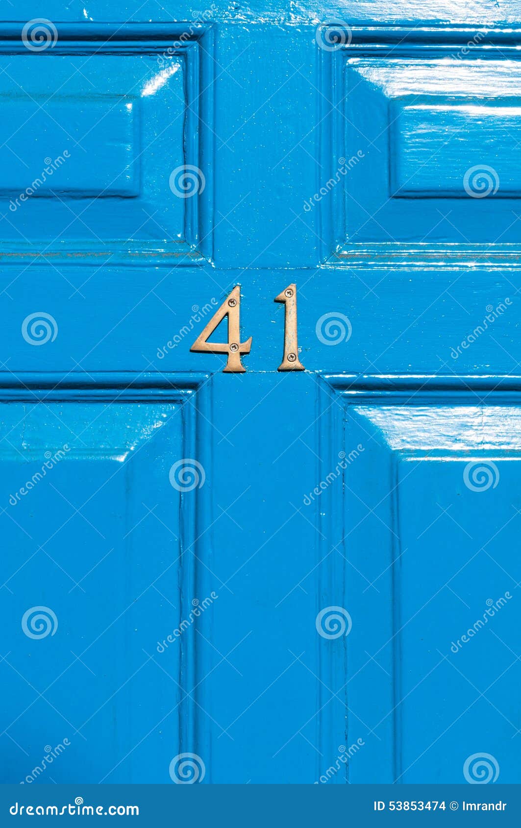 Door number 41 close up stock photo. Image of card, closeup - 53853474