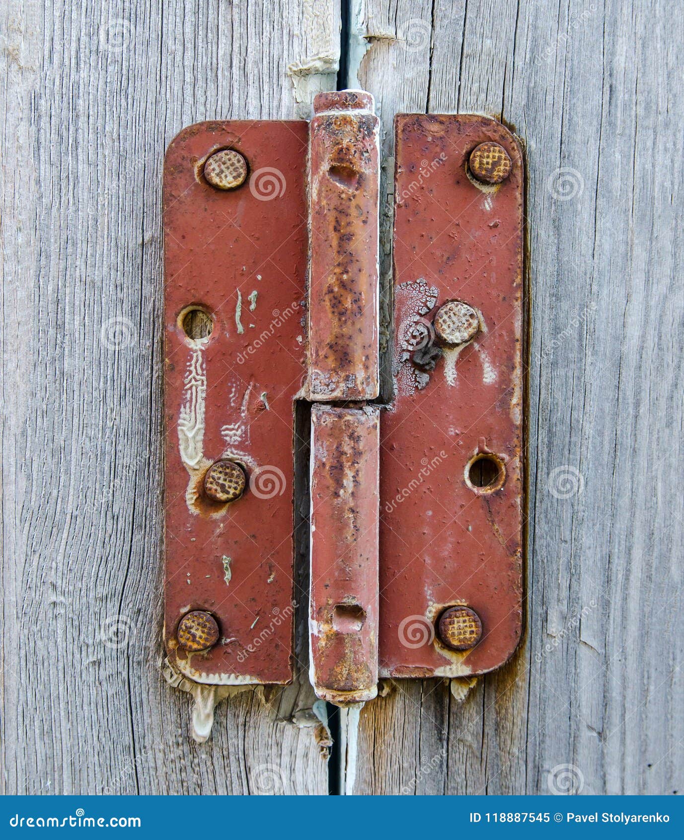 Door old rusty loop stock image. Image of loops, metal - 118887545