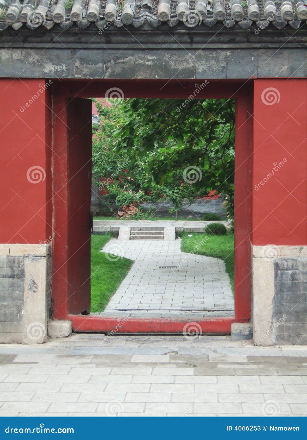 Door And Pathway Picture. Image: 4066253
