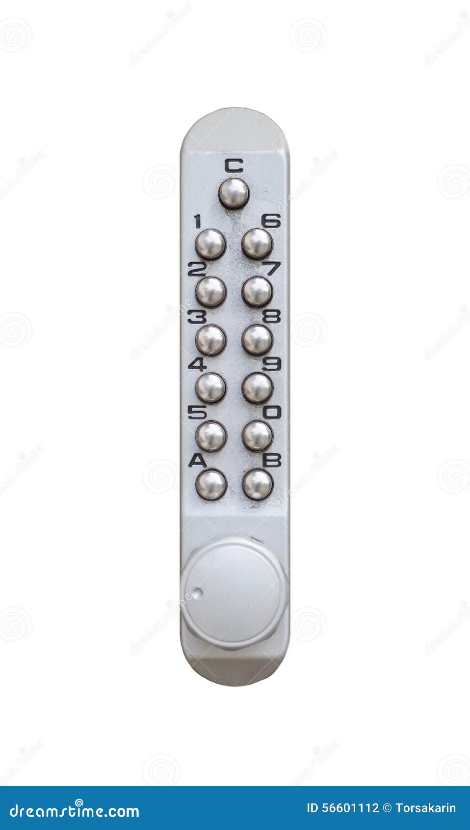 Door Pin Keypad with Numbers Stock Photo - Image of modern, access ...