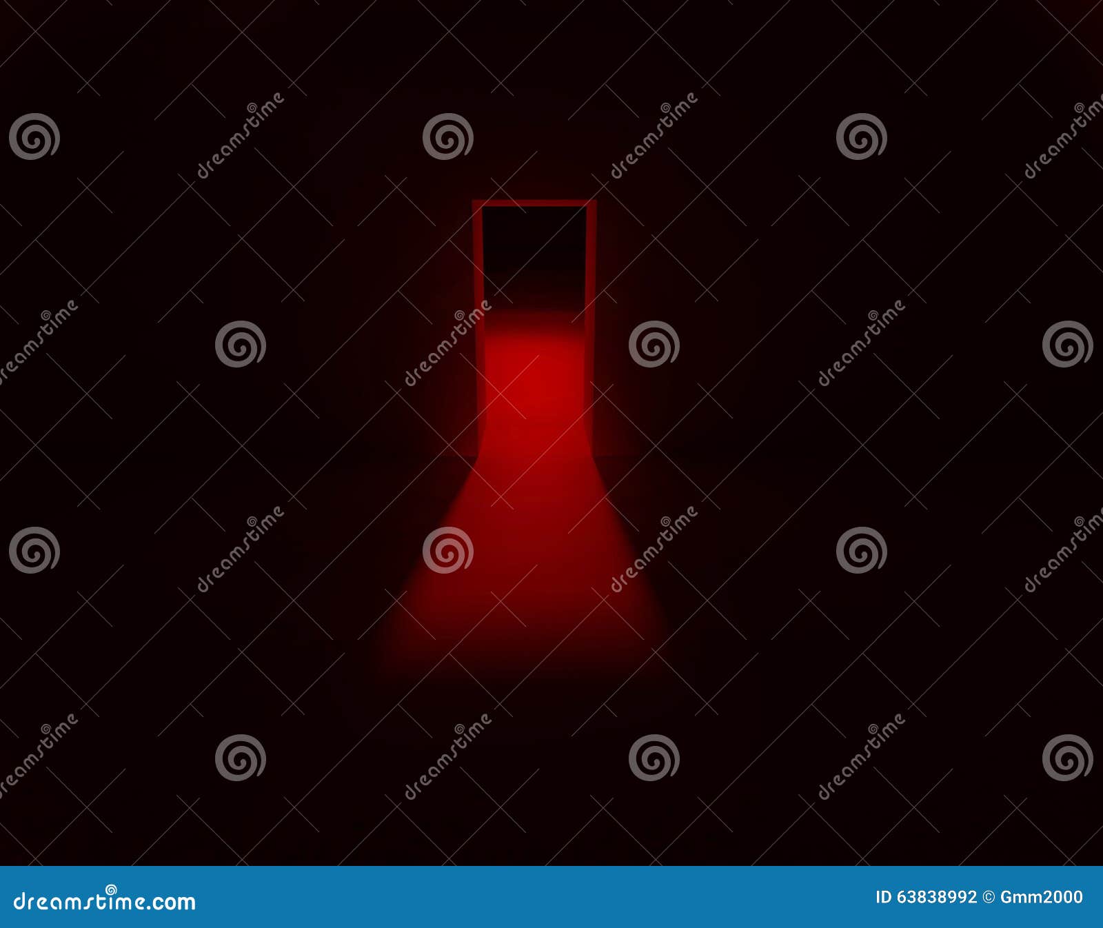 Door Red Light Concept Background Stock Illustrations – 1,001 Door Red ...