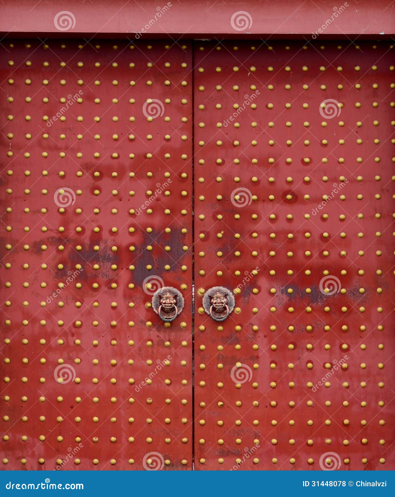 The door stock photo. Image of gate, ancient, handle - 31448078