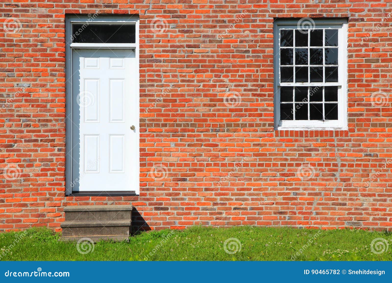 Single Window With Folded Open Wooden Shutter Stock Photo ...