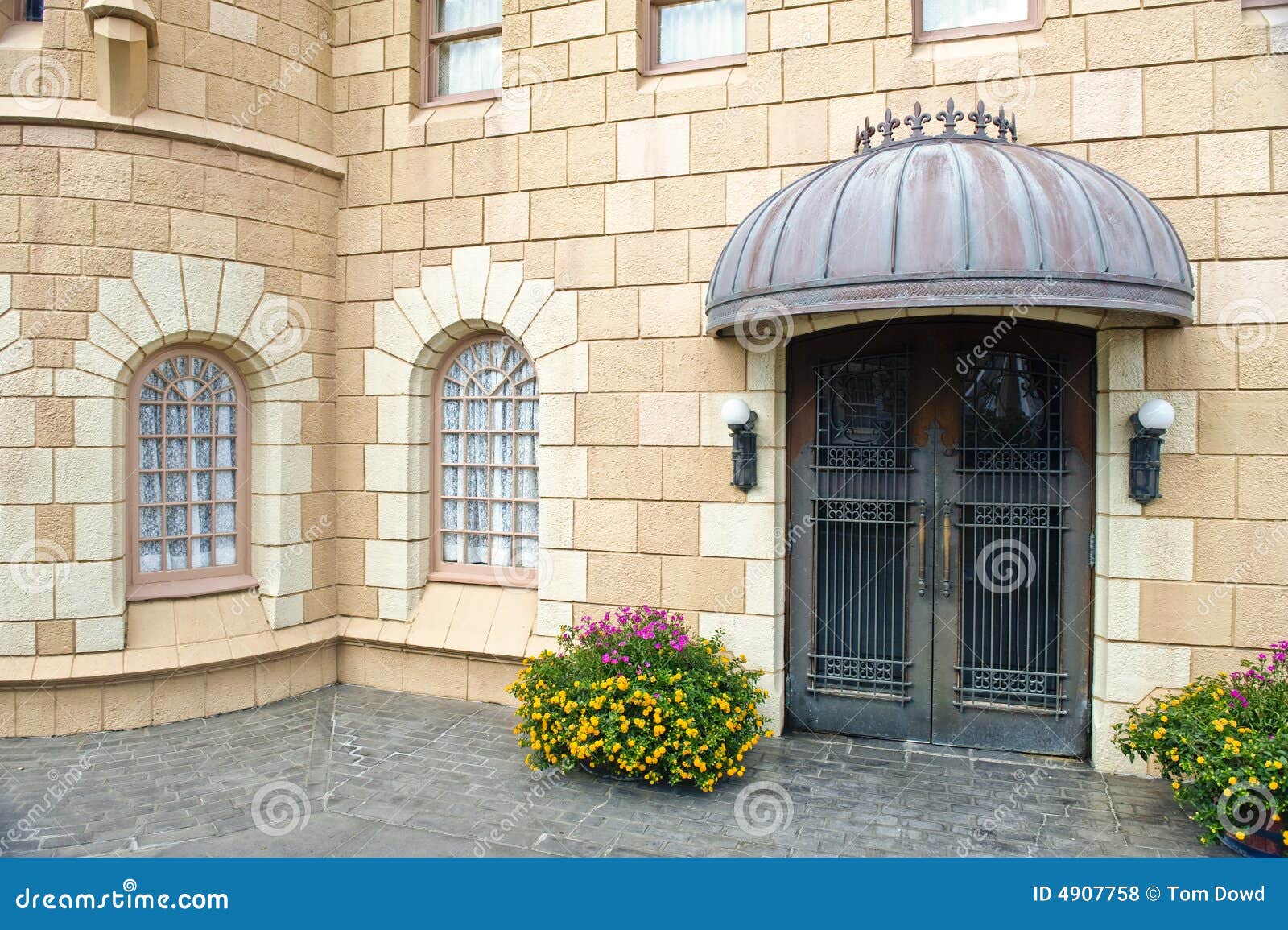 Fancy Entrance To A Children Theme Park Royalty-Free Stock Photography ...