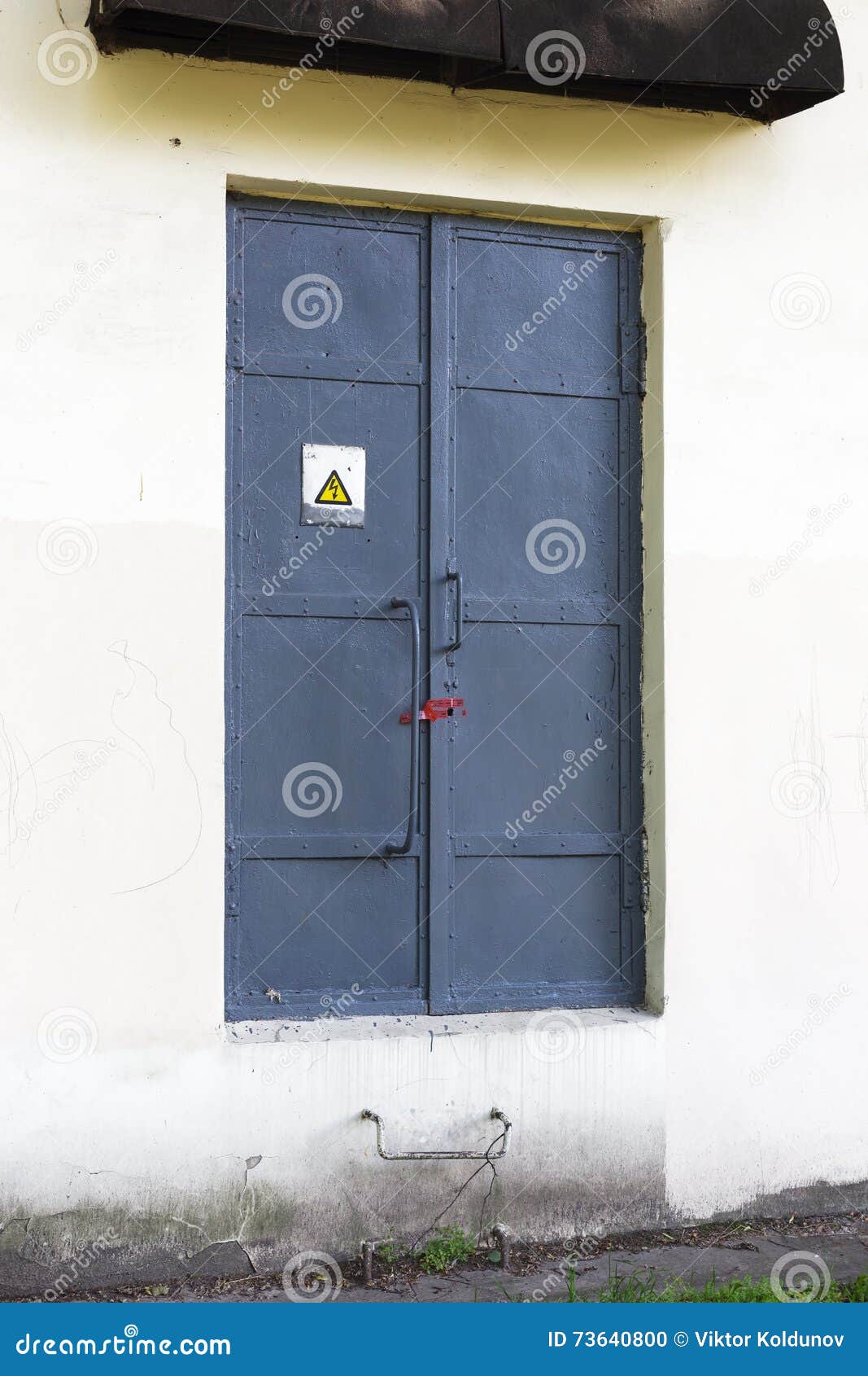 Door To the Electrical Transformer Stock Photo - Image of entrance ...